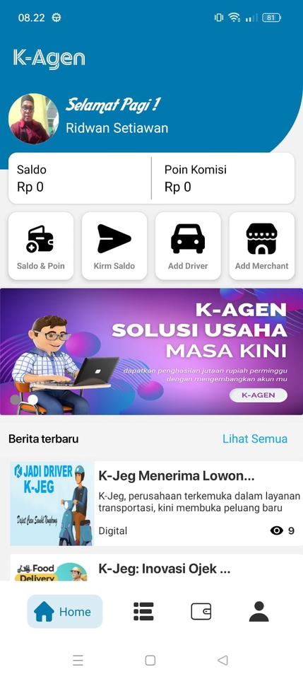 Jasa Pembuatan Aplikasi Ojek Online